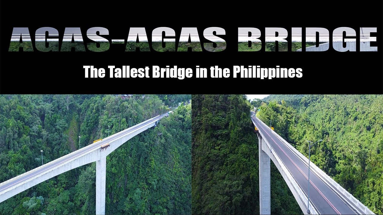 2024 Agas Agas Bridge Sogod Southern Leyte Philippines DJI drone shot ...