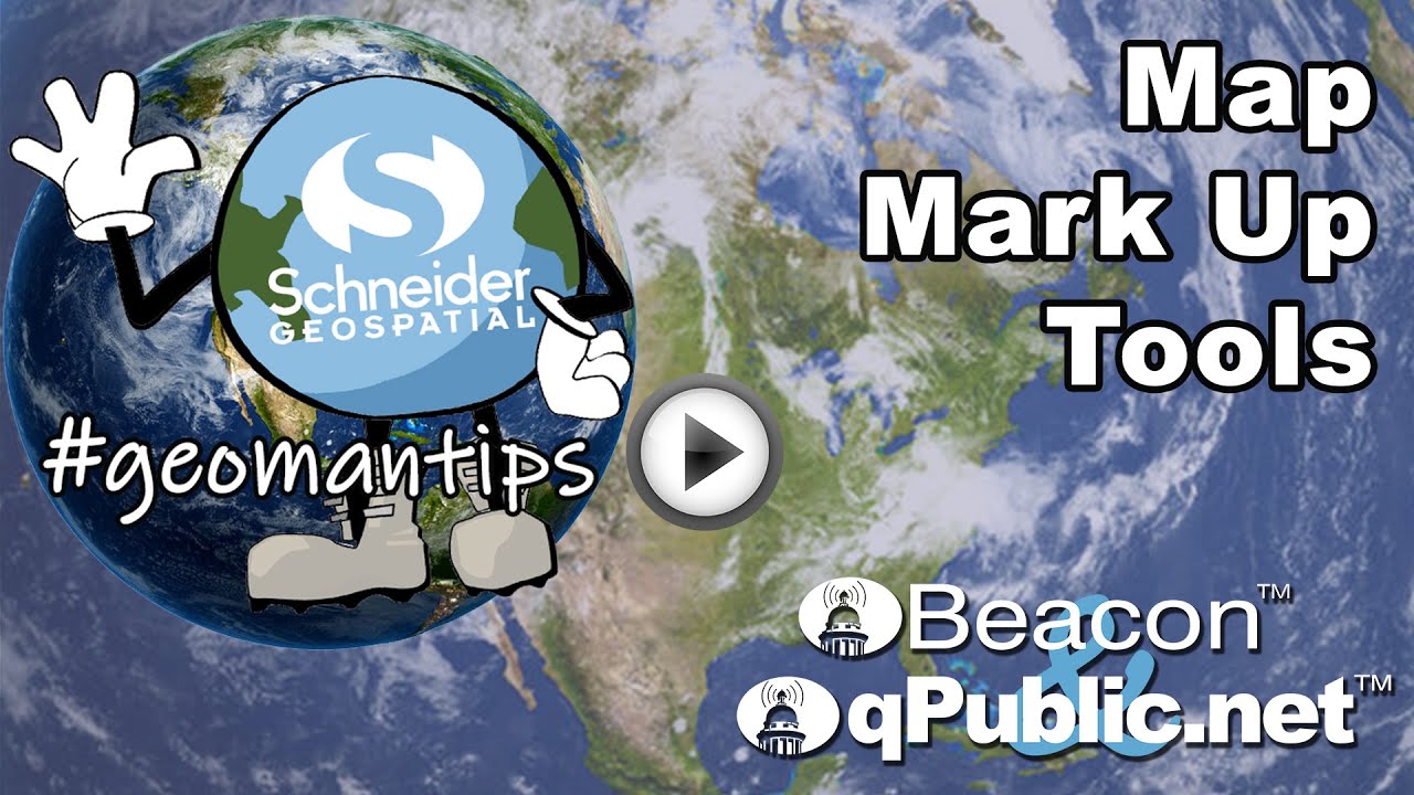 #geomantips: Map Mark Up Tools - YouTube