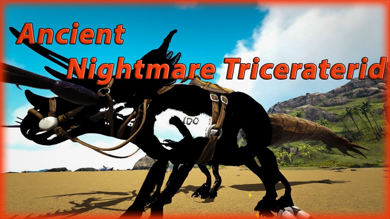 ARK: Omega ( New ) #27 Mình Lai Tạo Ancient Nightmare Triceraterid ...