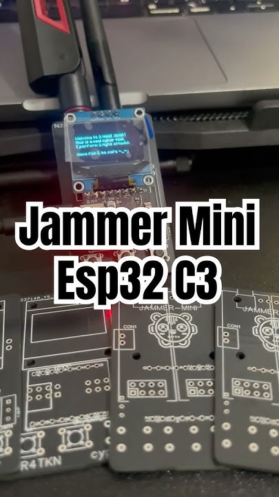Jammer Mini ESP32-C3 Custom PCB Build - YouTube