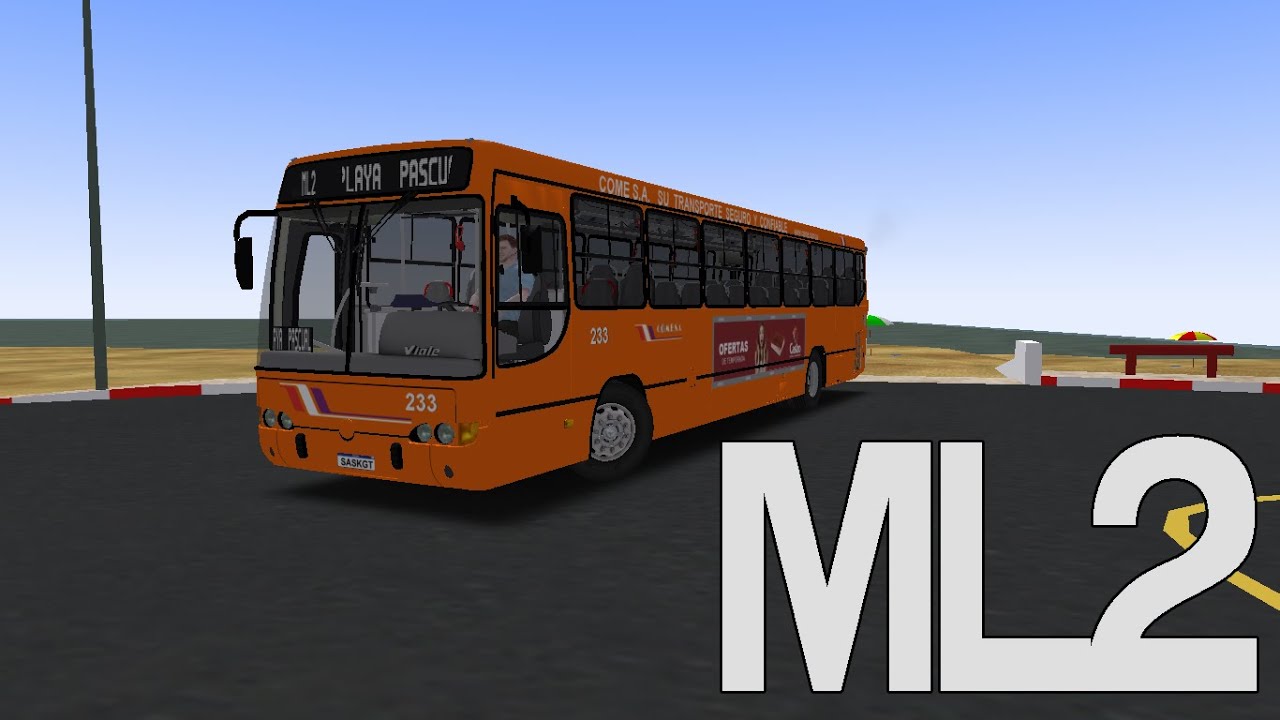 OMSI 2— Línea ML2 -COMESA- Mapa Montevideo Ficticio V4.1 - YouTube