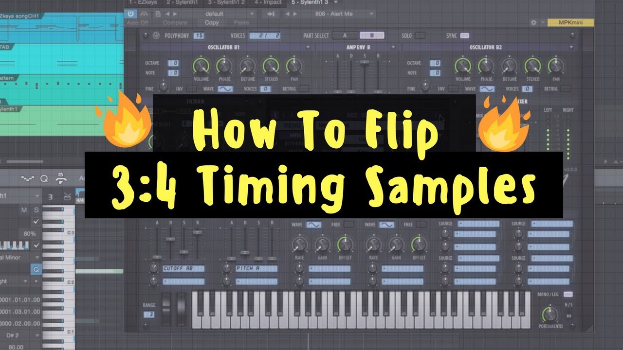 How To Chop 3:4 Timing Samples In Studio One 4 Using BEND MARKERS - YouTube