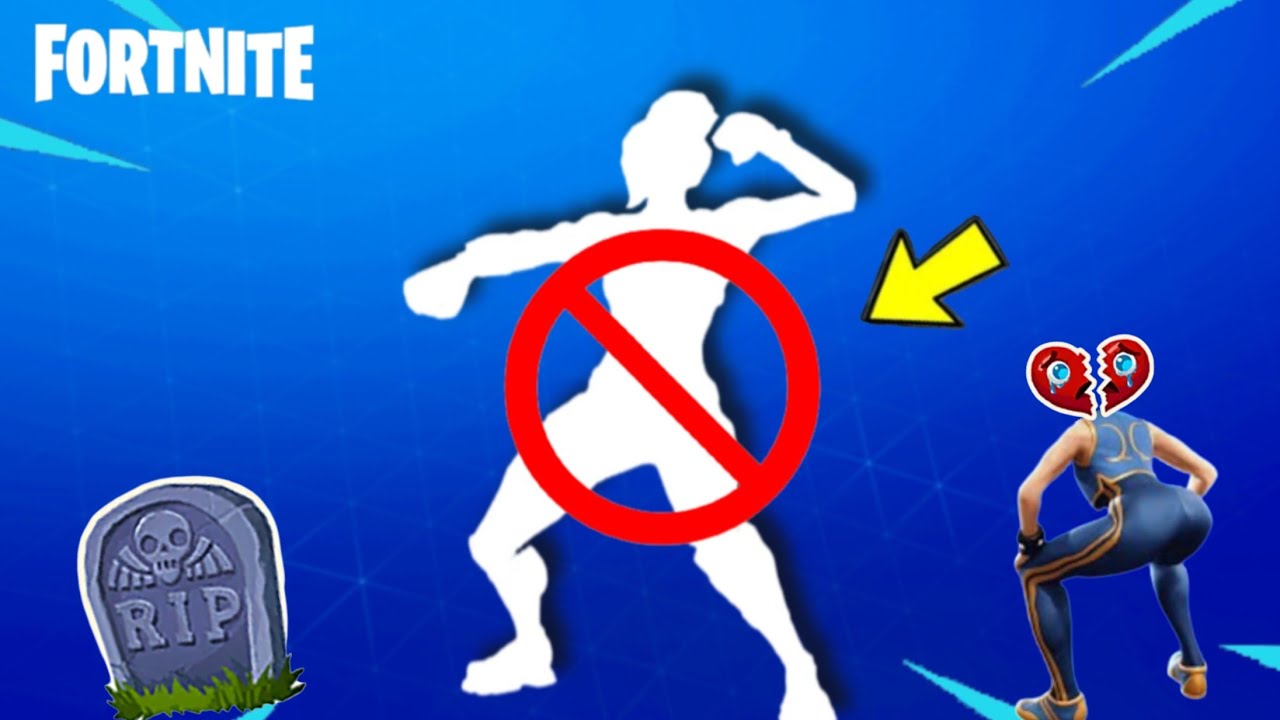 The End Of Rare Stuck Emote.. (Fortnite) - YouTube