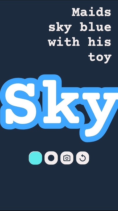 sky blue - YouTube