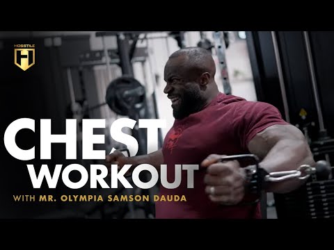 Mr. Olympia Samson Dauda’s No-Nonsense Chest Workout | HOSSTILE