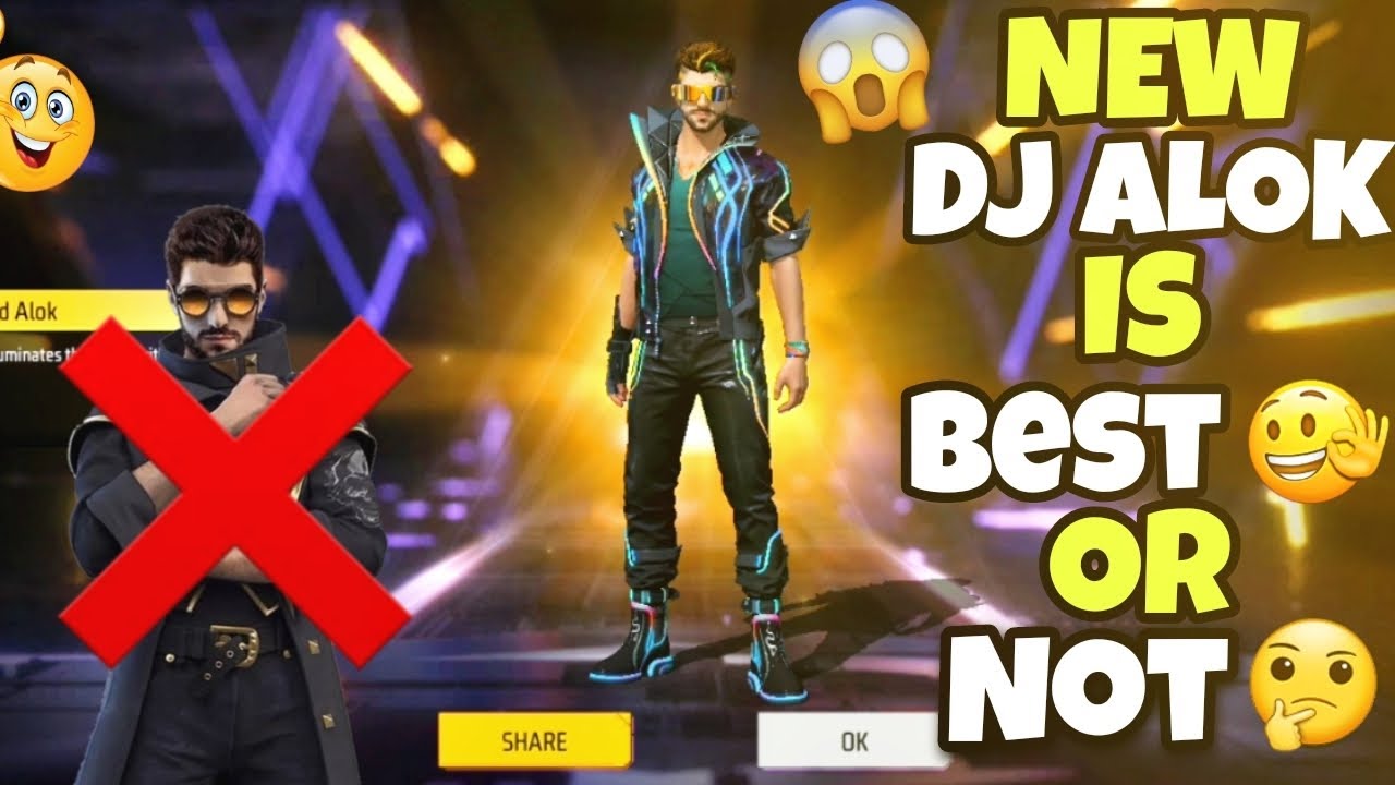 New dj alok is best😘 or not🤬 || I got new dj alok🥱🥱 || MADMAX FF - YouTube