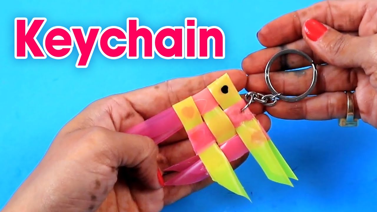 How To Make Straw Fish Key Chain - Easy To Make + More Craft Videos ...