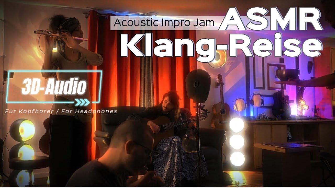 ASMR Klangreise (Für Kopfhörer) Neumann KU 100 - 3D audio - YouTube