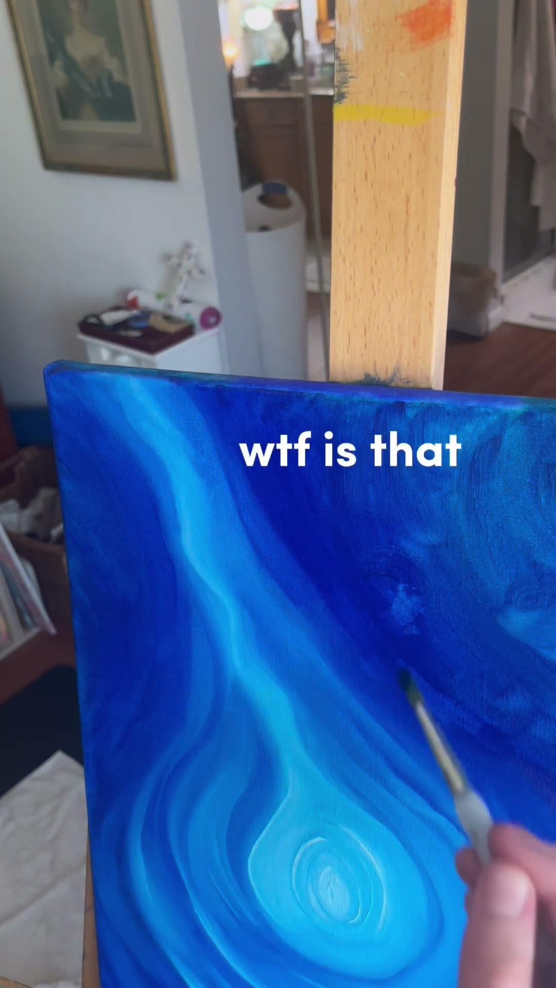 WHAT IS THAT?! #oilpainting #oil #art #disabled #wtf #roadto1k - YouTube