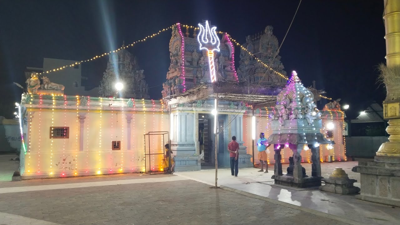 Sivan Kovil festival pixel lighting work ️ - YouTube