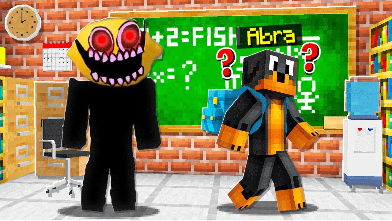 LEMON DEMON WŁAMAŁ SIĘ do SZKOŁY na MILIONOWICACH w Minecraft! - YouTube