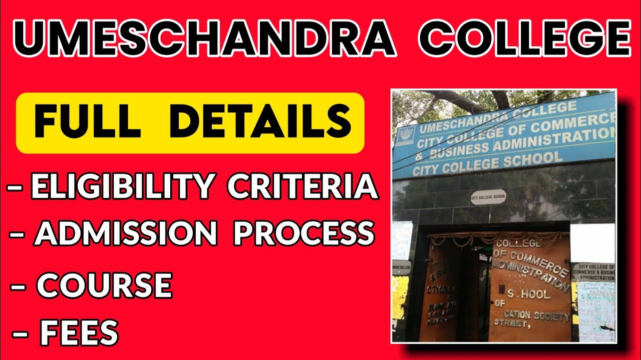 Umeschandra College | Umeschandra College Full Details | Umeschandra ...