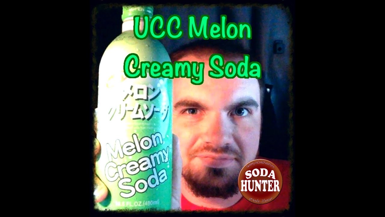 Soda Hunter Video Tasting: UCC Melon Creamy Soda - YouTube
