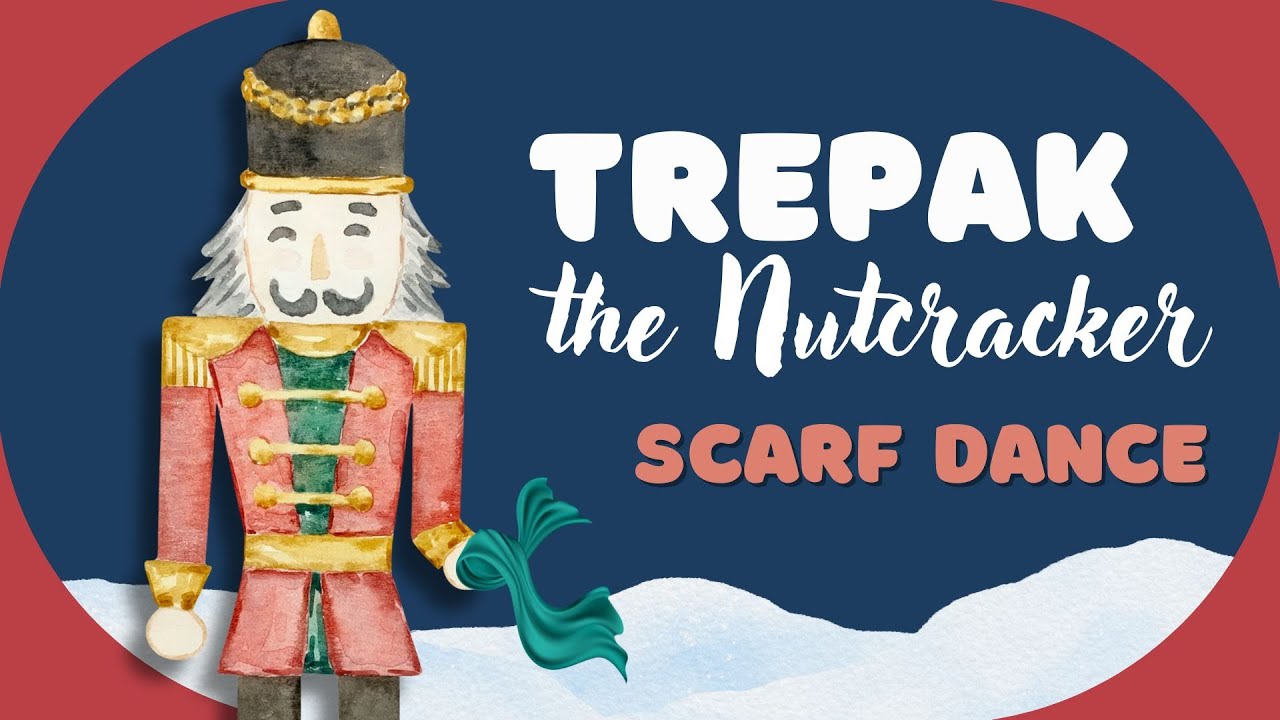 TREPAK Christmas Musical Tracing Map BRAIN BREAK / Ribbon Scarf ...