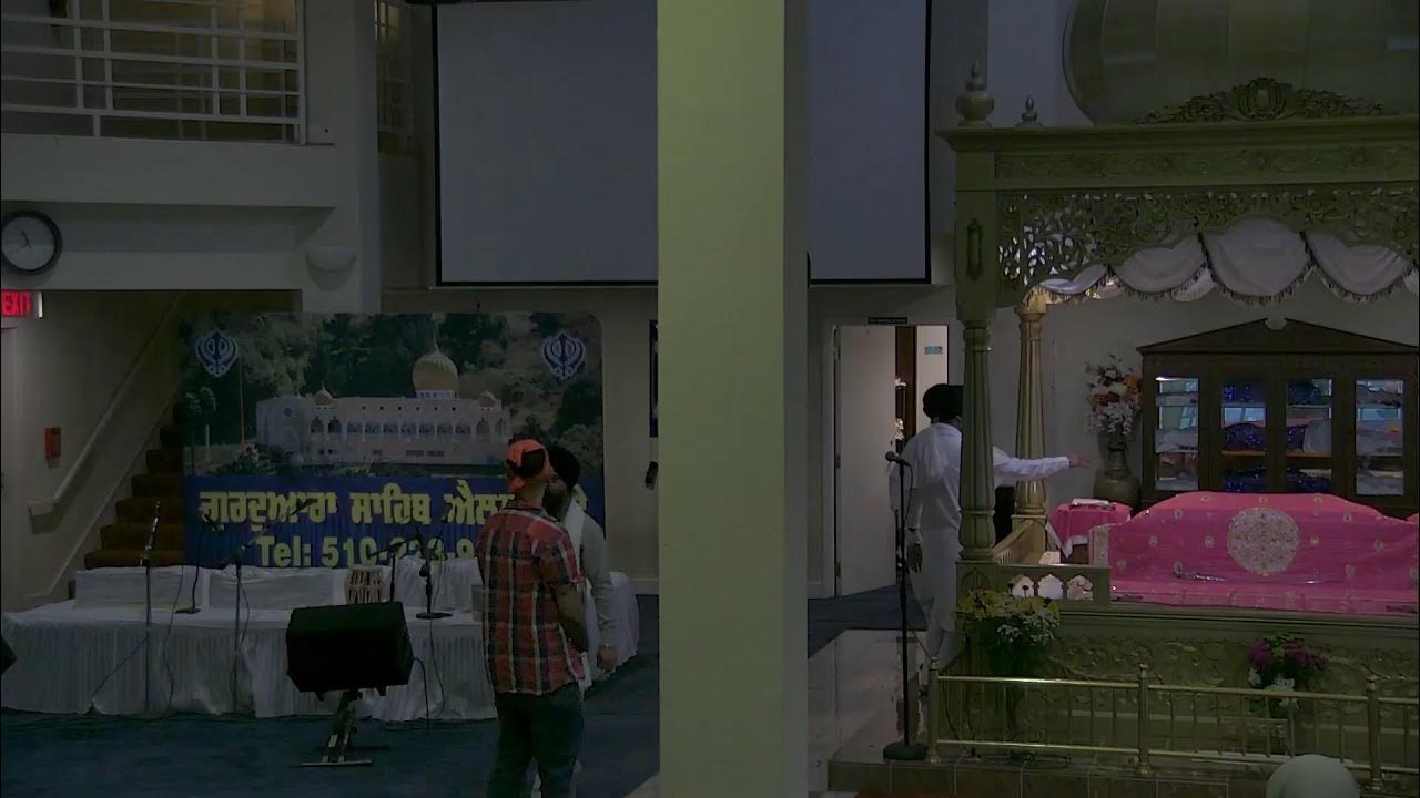 Live Gurbani Kirtan From Gurdwara Sahib El Sobrante California - YouTube