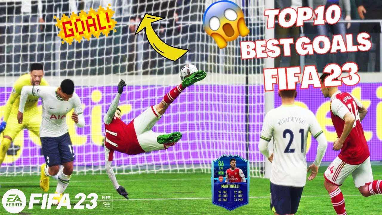 FIFA 23- TOP 10 BEST GOALS IN FIFA 23 | COMPILATION #2 - YouTube