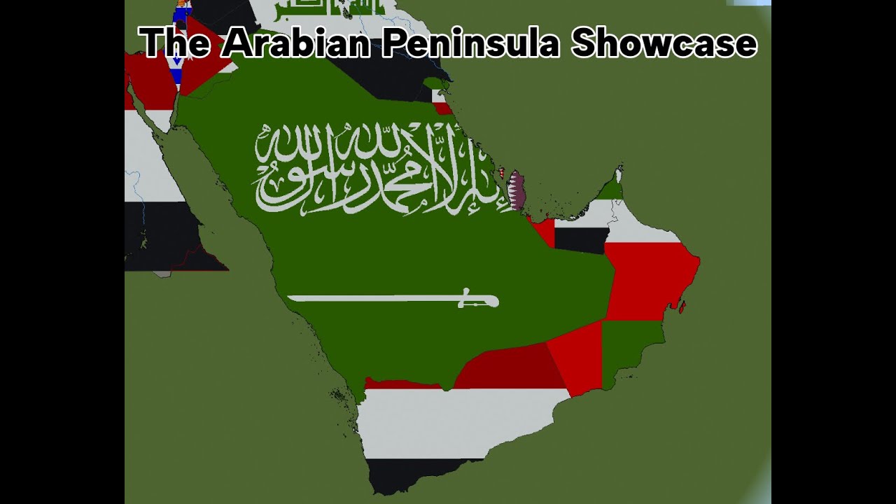 Arabian Peninsula - Minecraft H.E.A.R.T Flag Map showcases [2] - YouTube