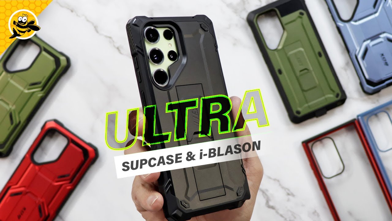 Samsung Galaxy S23 Ultra - SUPCASE and i-BLASON CASES! - YouTube