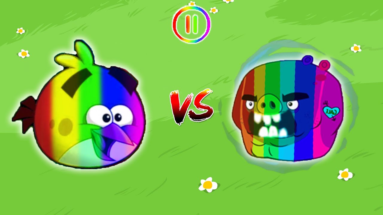 Red Ball 4 - All Levels - Rainbow Red Bird vs Rainbow Trainer Pig - San ...