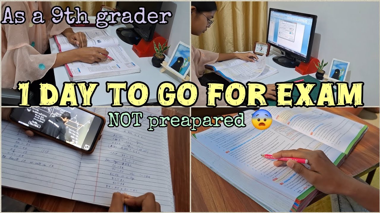 CBSE 9TH GRADER 🤓STUDY VLOG📝|Class 9 study vlog |*not prepared*| Study ...