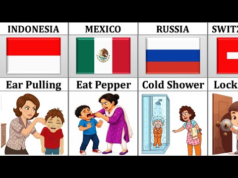 How Mom Punish Their Kids in Different Countries 