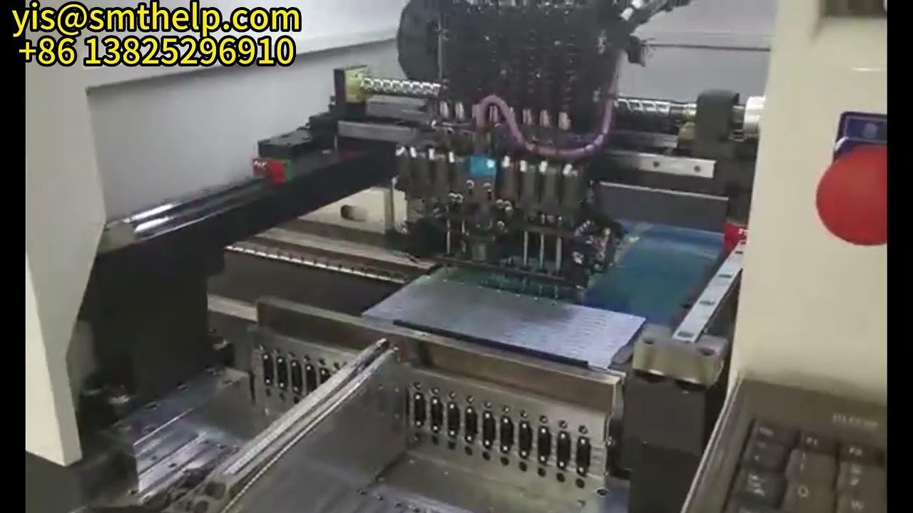 how to load and unload LED boards to a SMT pick and place machine - YouTube