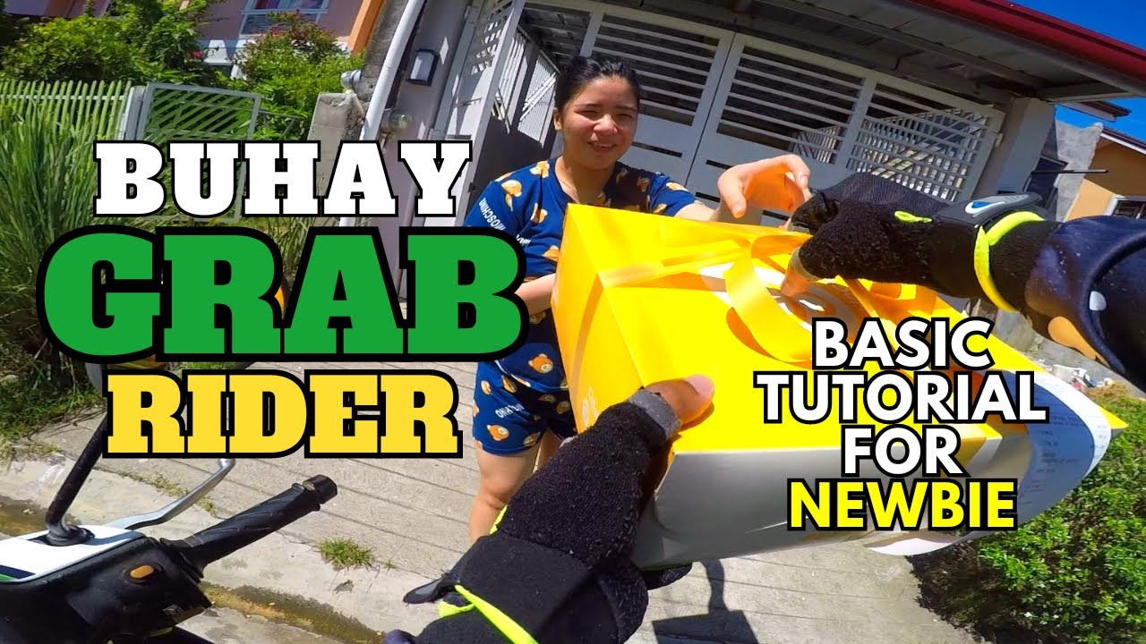 Buhay Grab Rider Basic Tutorial For Newbie | Buhay GrabFood Rider | Paano Maging Grab Rider ...