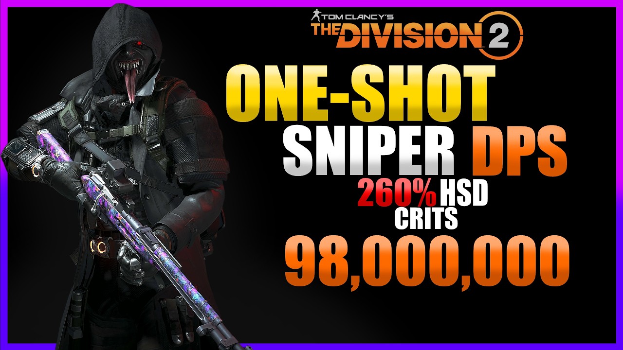ONE-SHOT SNIPER DPS Build! Solo/Group PVE - The Division 2 - YouTube