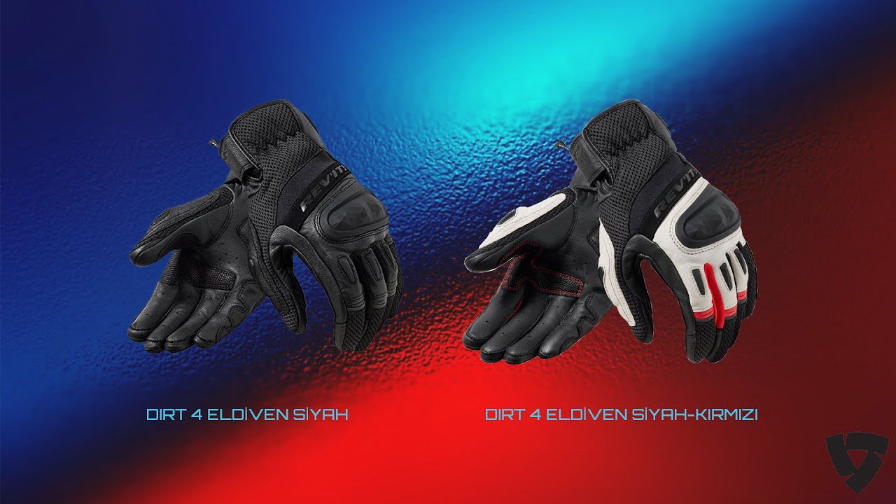 REVIT DIRT 4 Motosiklet Eldiveni (ÖzenTv) - YouTube