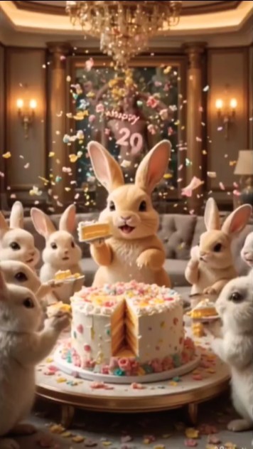 Rabbit’s BIG Dream Achieved! 🐇 20 Subscribers Celebration with a GRAND ...