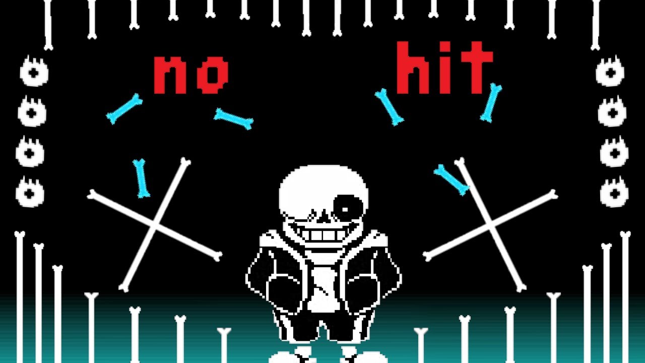 [No Hit] Undertale Pacifist: Sans Survival Game (New Year's Celebration ...