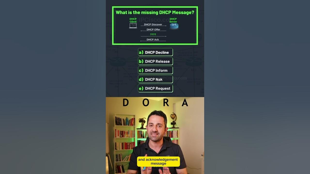 CCNA Challenge! | DHCP Questions | Gokhan Kosem | IPCisco.com | CCNA 200-301 | CCNA Questions # ...