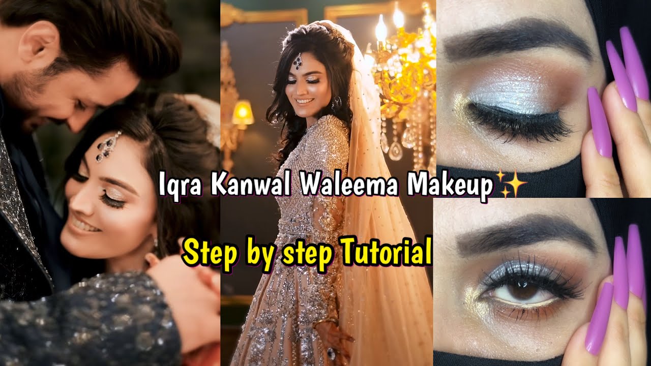 Iqra Kanwal Inspired Makeup Tutorial | Sistrology | 2 Min Valima ...