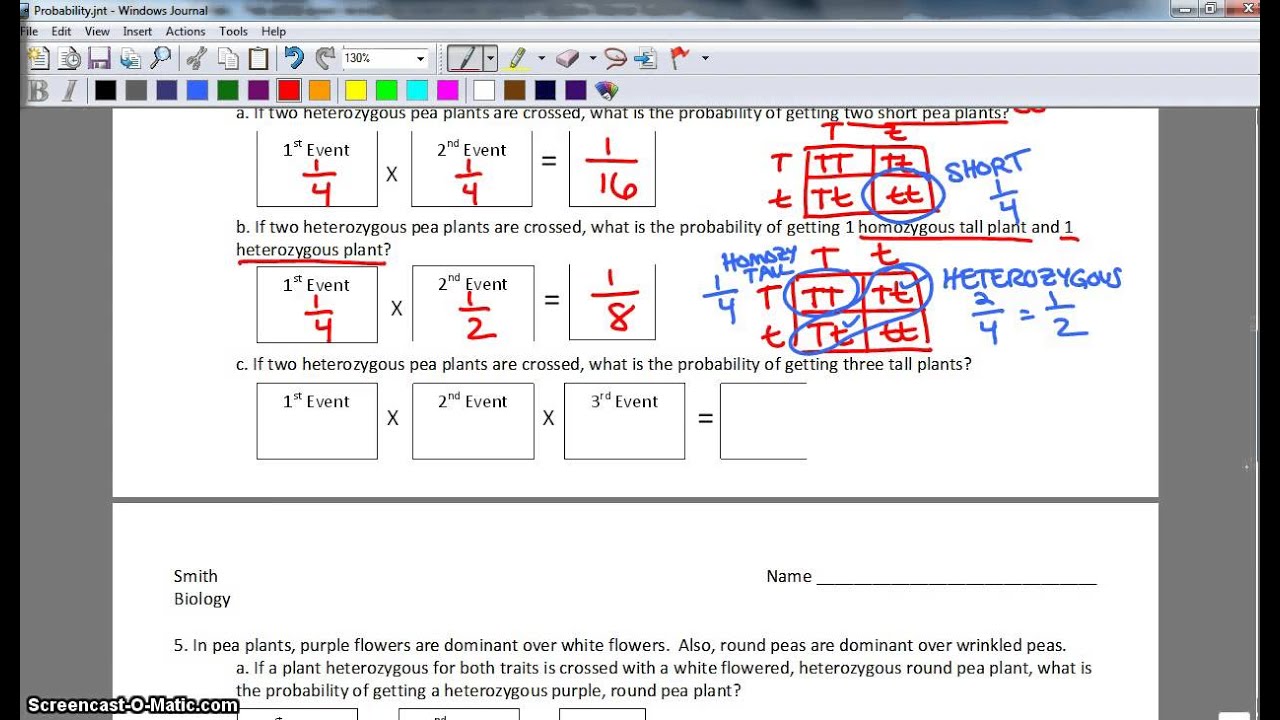 Probability Group Practice Video - YouTube