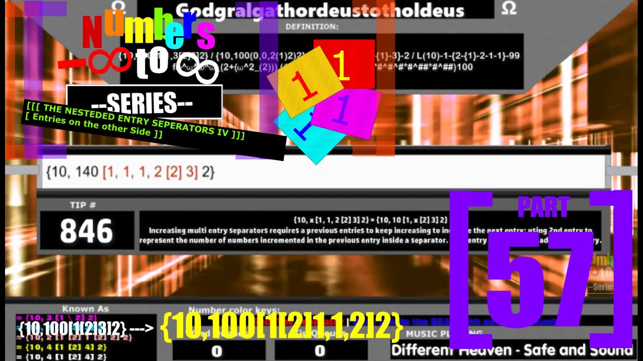 Numbers Infinity To Infinity Series Part 57 YouTube
