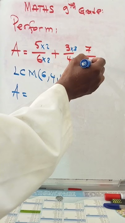 Olympiad Maths-IB Maths- IGCSE Maths - A & AS Level Maths: Adding & Substrating Fractions - YouTube