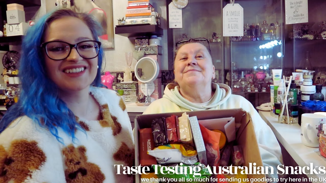 Taste Testing Australian Snacks - YouTube
