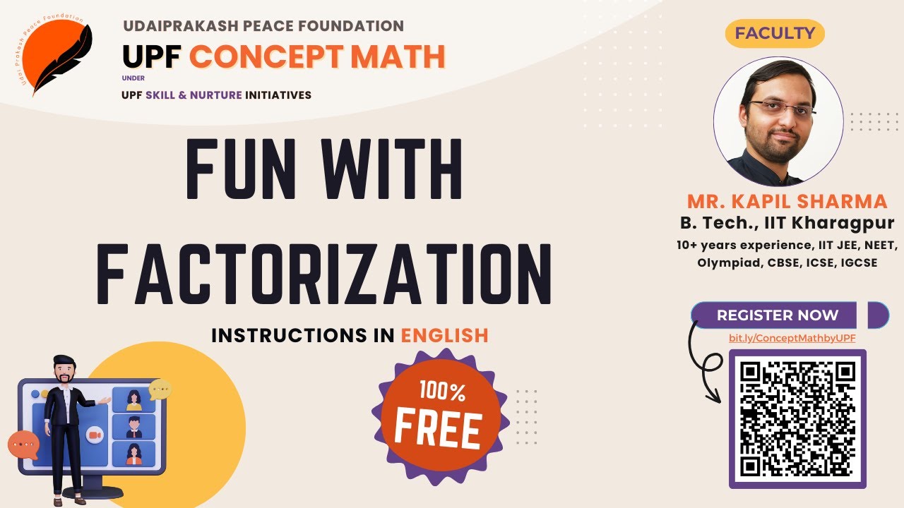 Upf Concept Math Classes Class 6 English Factorization Methods 4743