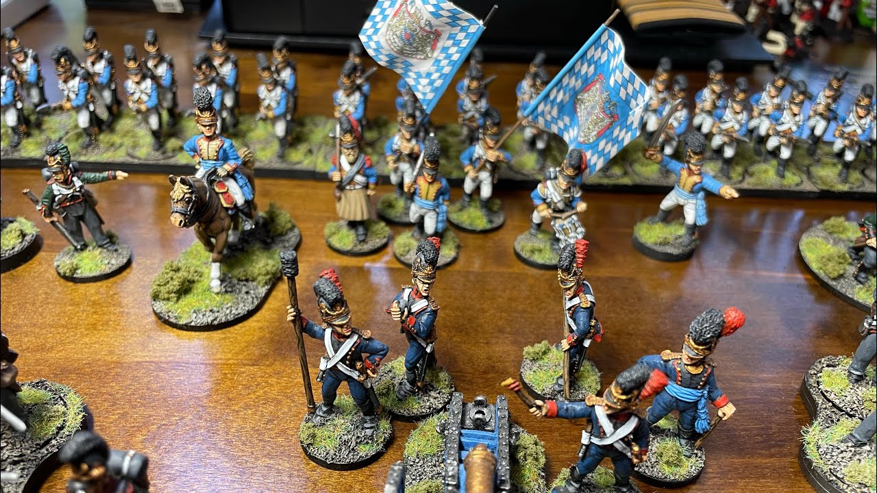 Army Showcase - Sharpe Practice Napoleonic Bavarians - YouTube