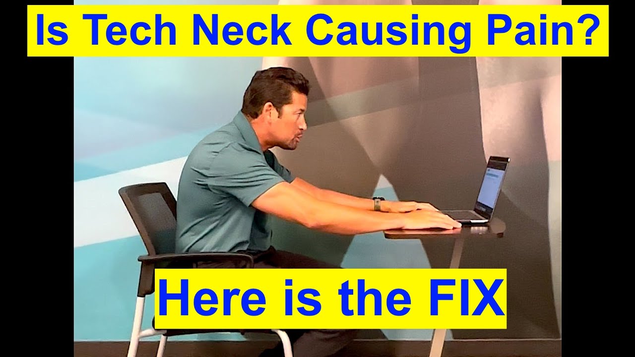 Neck Pain, Shoulder Pain? Fix your Tech Neck (Forward Head Posture) at ...