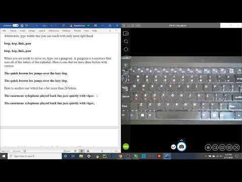Typing Practice (Words) - YouTube