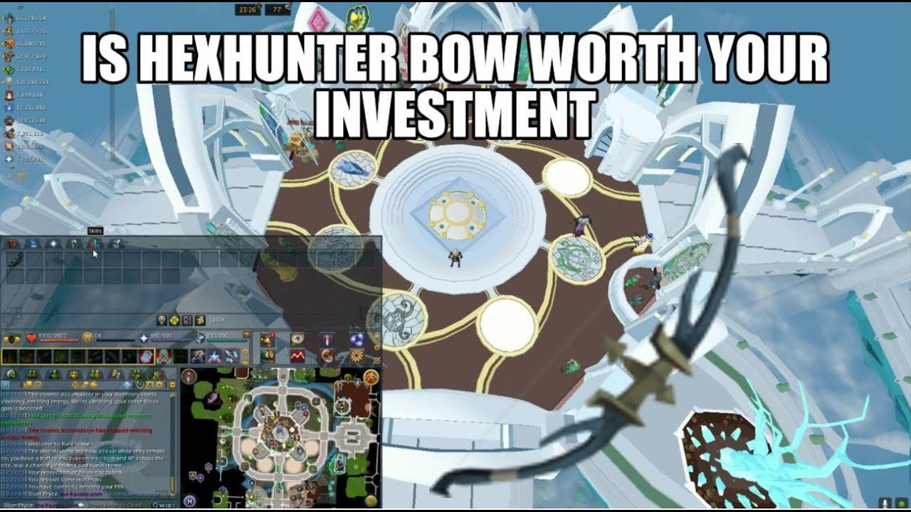 Is Hexhunter Bow worth your investment [Runescape 3] - YouTube