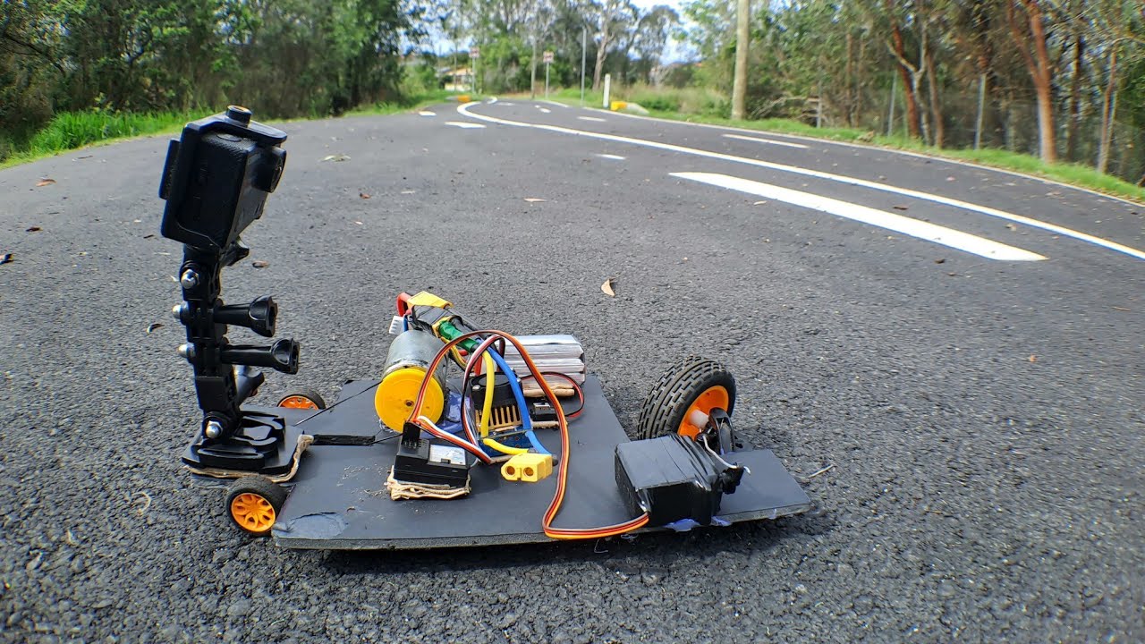 Silent Speedster Single Belt Electric RC Car Build from Scratch - YouTube