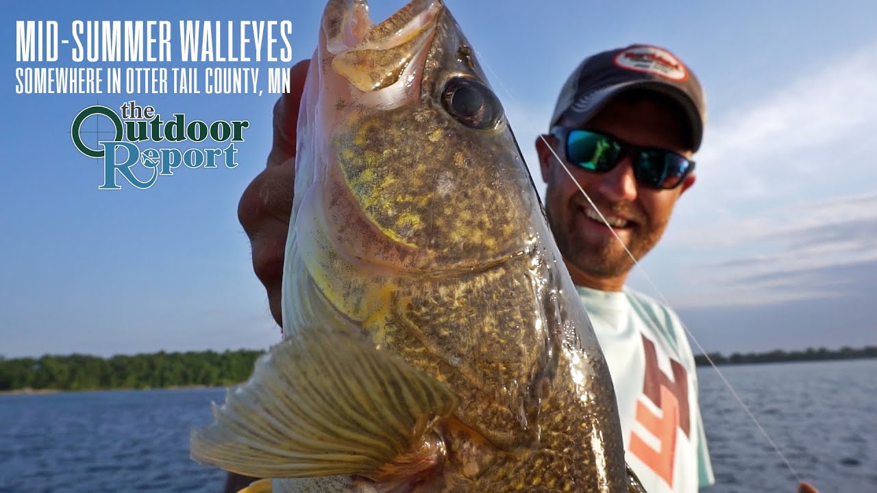 How to catch mid-summer walleyes w/slow death rigs - YouTube