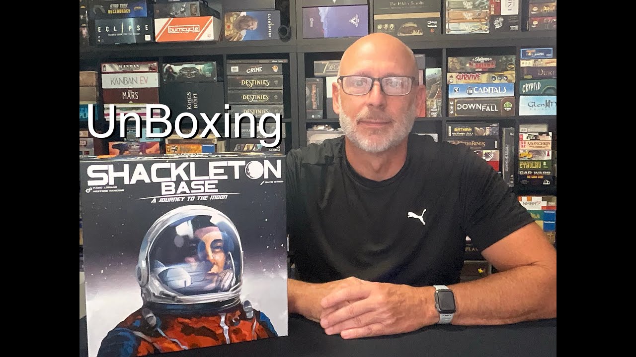TDG: Shackleton Base unboxing with Ray - YouTube
