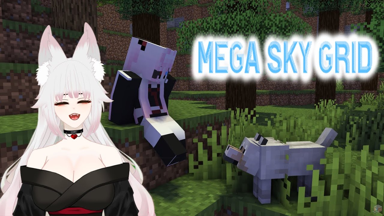 mega sky grid EP.7 สวนสัตว์ต้องมาแล้ว !!! - YouTube