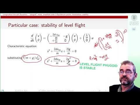 **Phugoid dynamics: equilibrium linearization stability, simplified 2nd order equations [MOVED ...