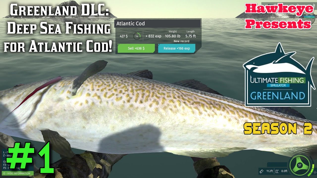Ultimate Fishing Simulator Season 2 #1 - Greenland DLC: Deep Sea ...