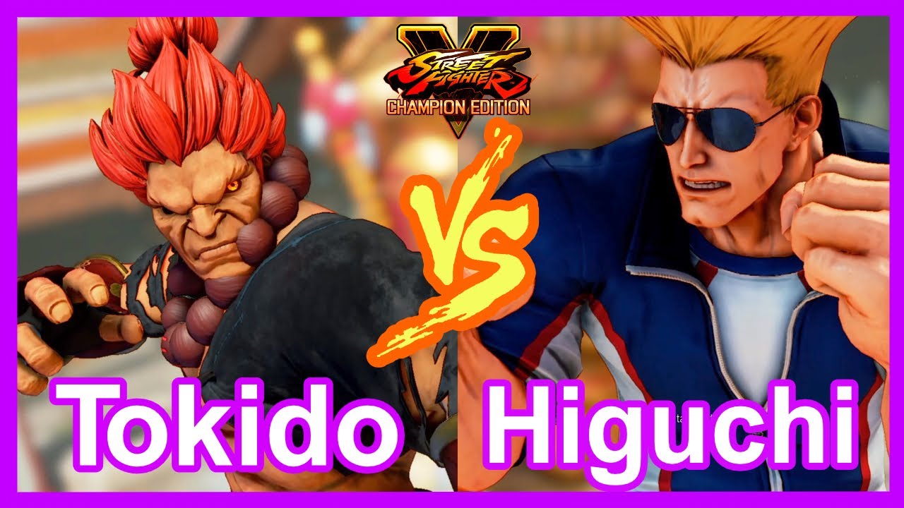 SFV Tokido (Akuma, Gouki) VS Higuchi (Guile) - YouTube