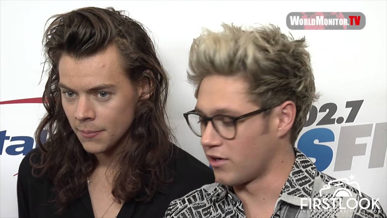 One Direction backstage at #iHeartRadioJingleBall LA - YouTube
